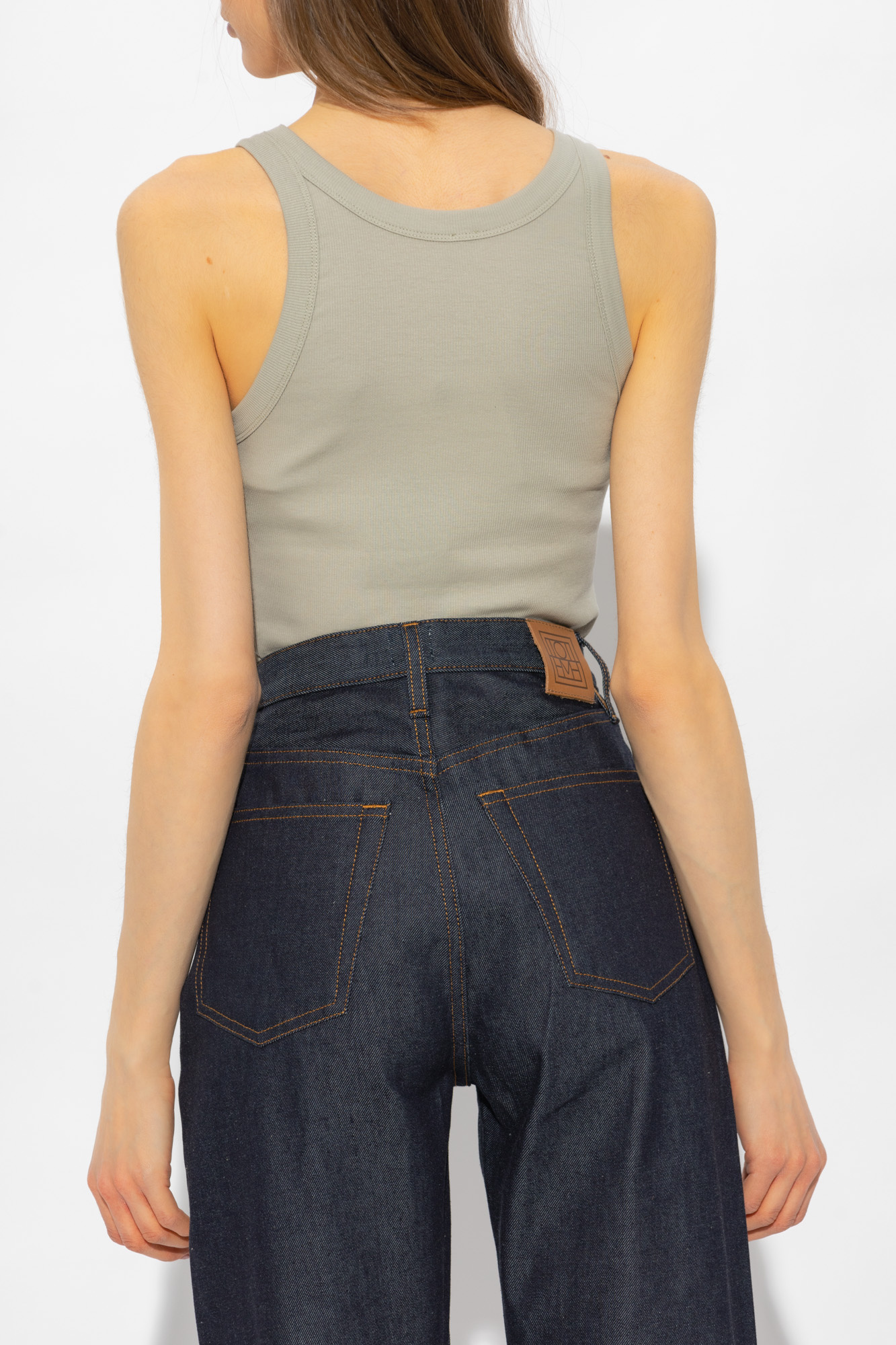 Toteme Ribbed Tank Top Womens Clothing Vitkac